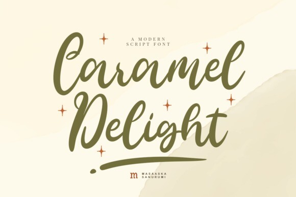 Caramel Delight Font - Free Font