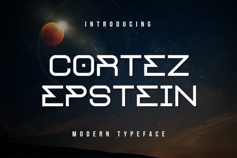 Cortez Epstein - Free Font