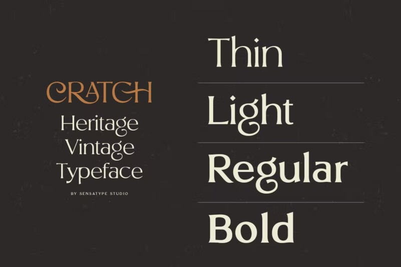CRATCH - Free Font