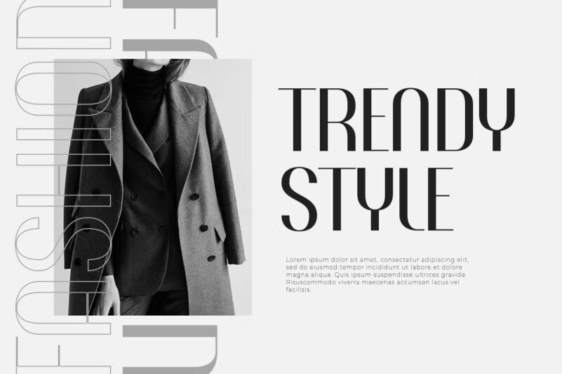 Fashion modern fashion font - Free Font