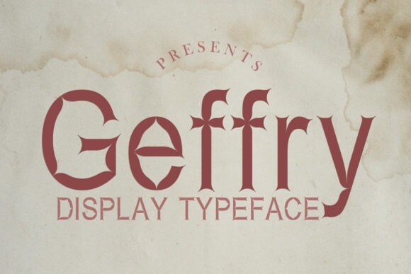 Geffry Font - Free Font