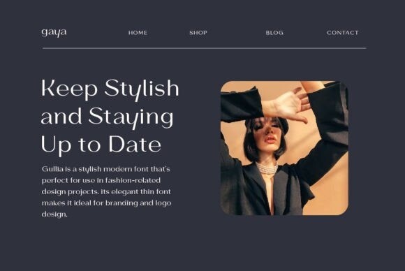 Gullia Font - Free Font