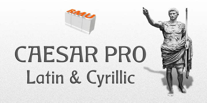 Caesar Pro - Free Font