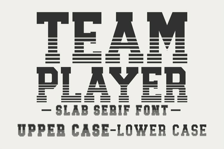 Team Player Font - Free Font
