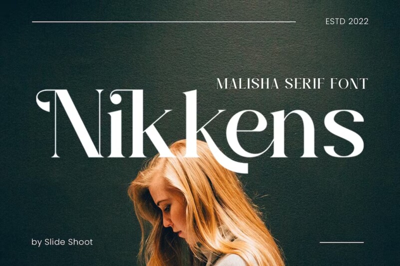 Malisha - Elegant Serif Font - Free Font