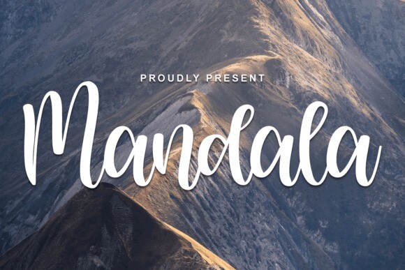Mandala Font - Free Font