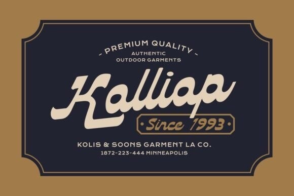 Medusa Allos Font - Free Font