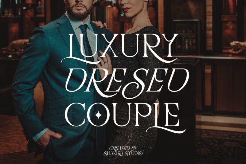 Moonic - luxury serif font - Free Font