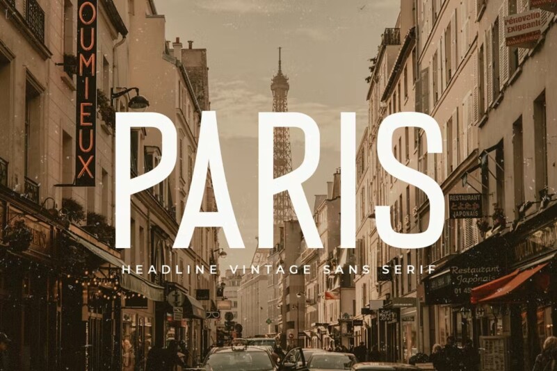 Paris - Free Font