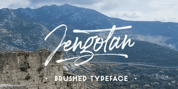 Jengotan Font Family - Free Font