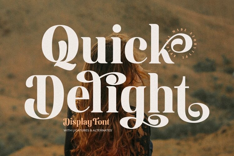Quick Delight Font - Free Font