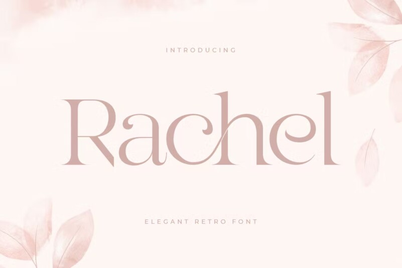 Rachel - Free Font