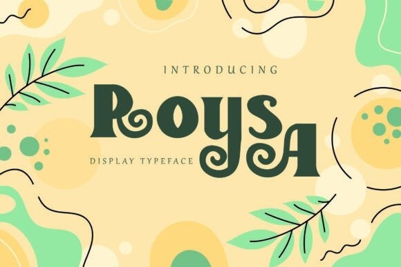 Roysa Font - Free Font