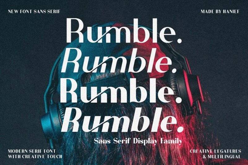Rumble - Free Font