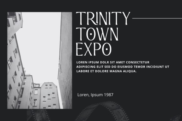 Triunity Font - Free Font