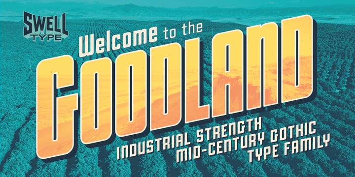 Goodland Font Family - Free Font