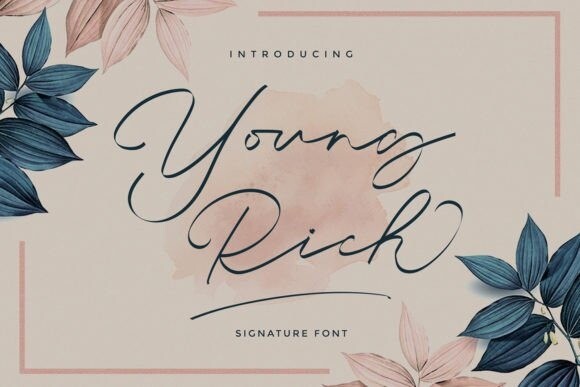 Young Rich Font - Free Font