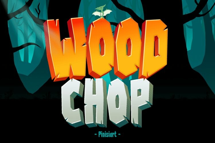 Wood Chop Font - Free Font