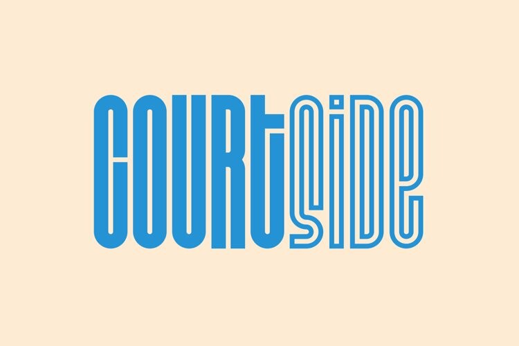 Courtside Font - Free Font