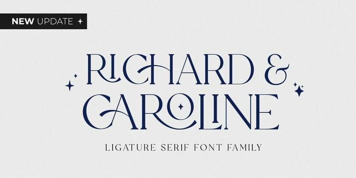 Richard & Caroline Font Family - Free Font