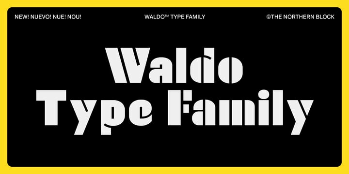 Waldo Font Family - Free Font