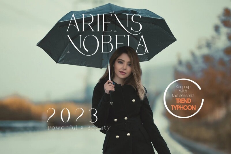 Ariens Nobela - Luxury Font - Free Font