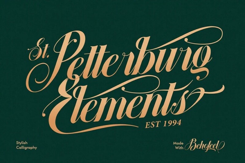 Behofeel Decorative Script - Free Font
