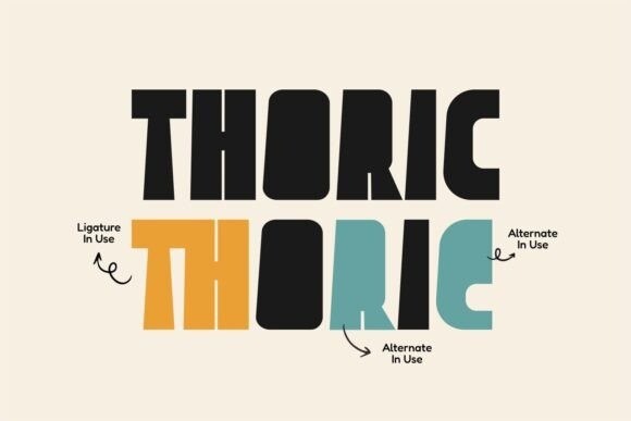 Bold Orange Font - Free Font