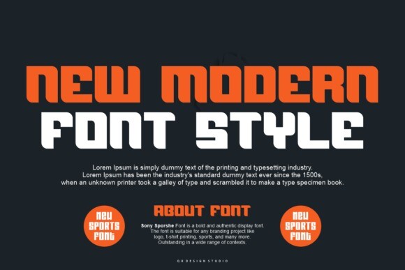 Break Sporter Font - Free Font