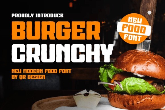Burger Crunchy Font - Free Font
