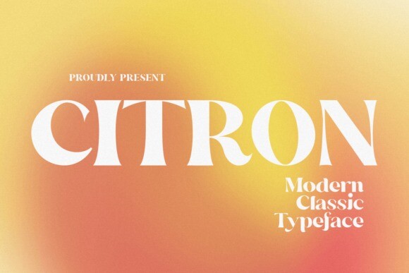 Citron Font - Free Font