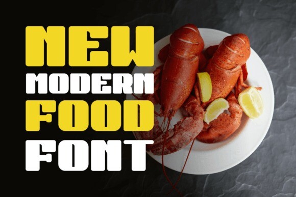 Crispy Seafood Font - Free Font