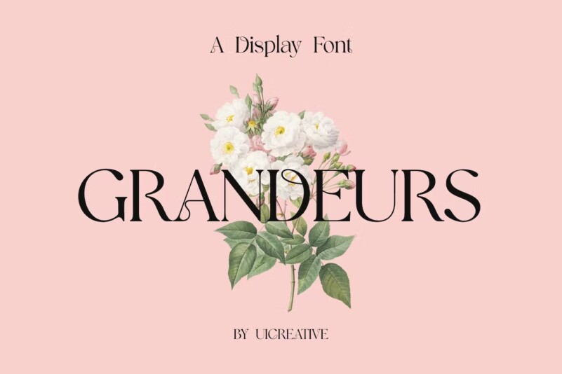 Grandeurs Modern Display Serif Font - Free Font