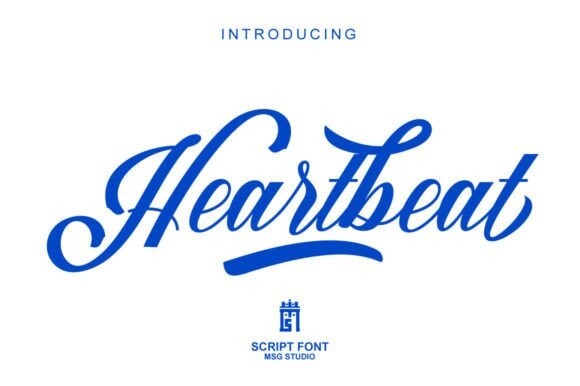 Heartbeat Font - Free Font