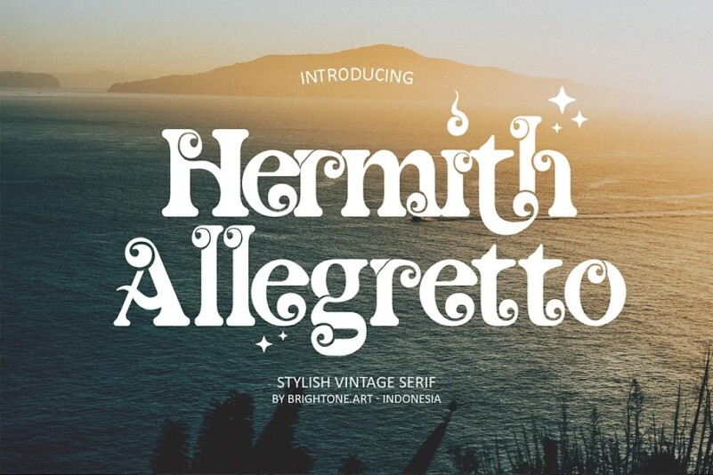 Hermith Allegretto - Classic Style - Free Font