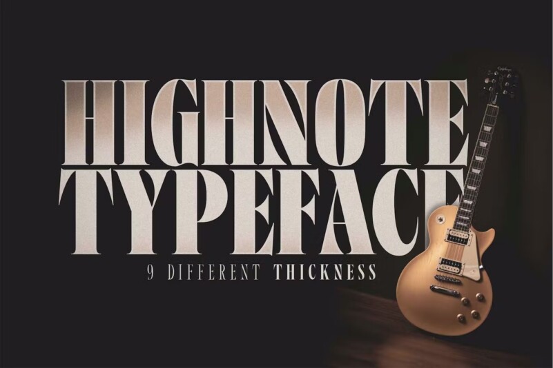 Highnote - Free Font