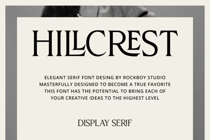 Hillcrest - Display Serif Font - Free Font