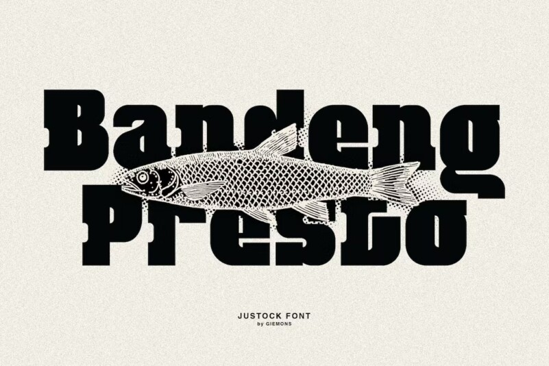 Justock Font - Free Font