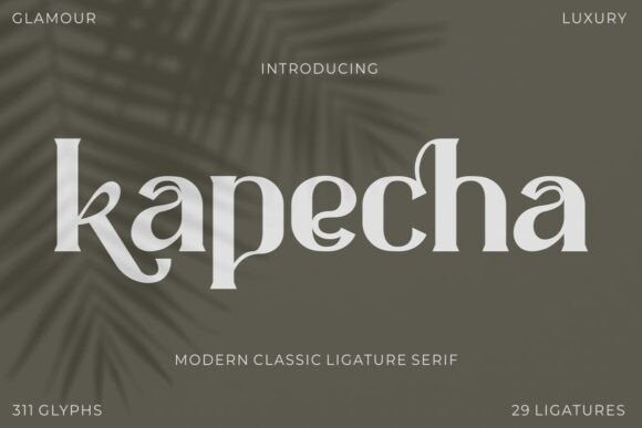 Kapecha Font - Free Font