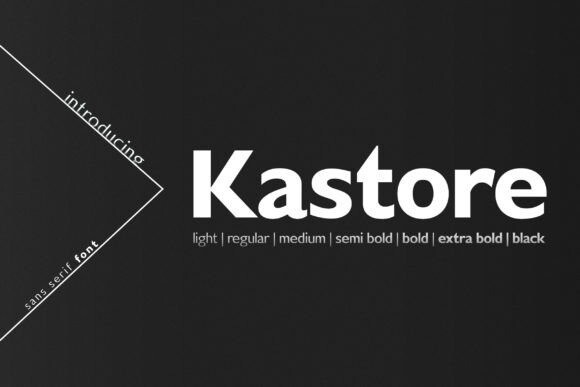 Kastore Font Family - Free Font