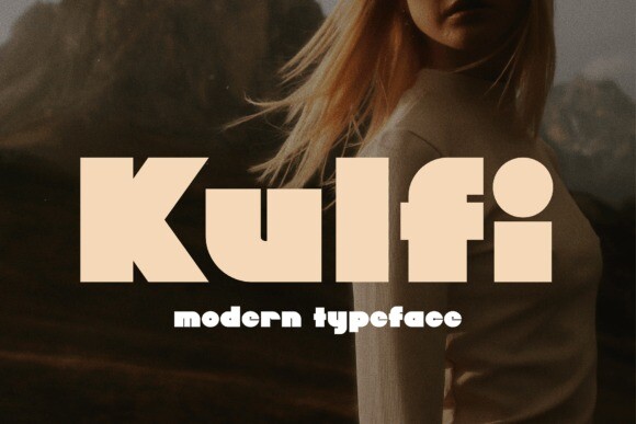 Kulfi - Jolly Display - Free Font