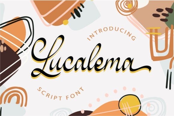 Lucalema Font - Free Font
