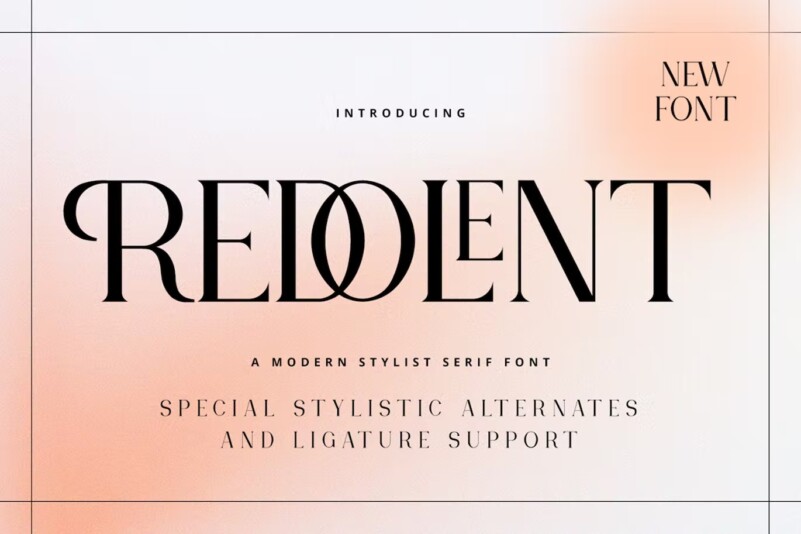 Redolent - Modern Stylish Font - Free Font