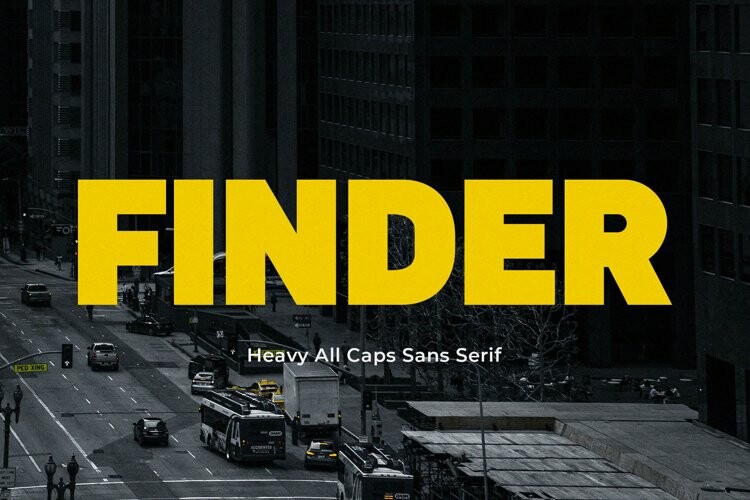 Finder Font - Free Font