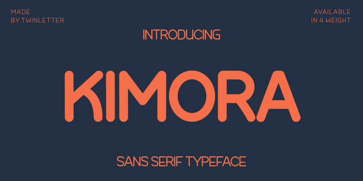 Kimora Font Family - Free Font