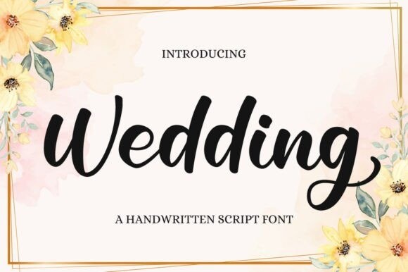 Wedding Font - Free Font