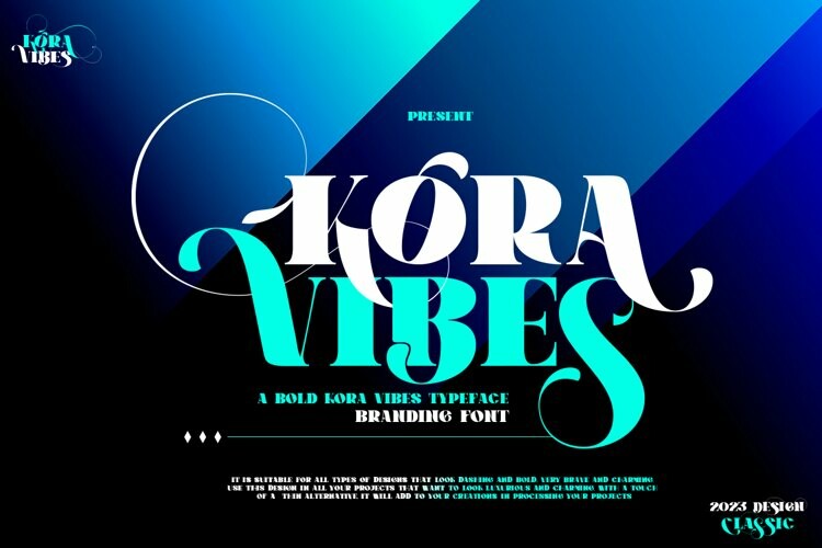 Kora Vibes Font - Free Font