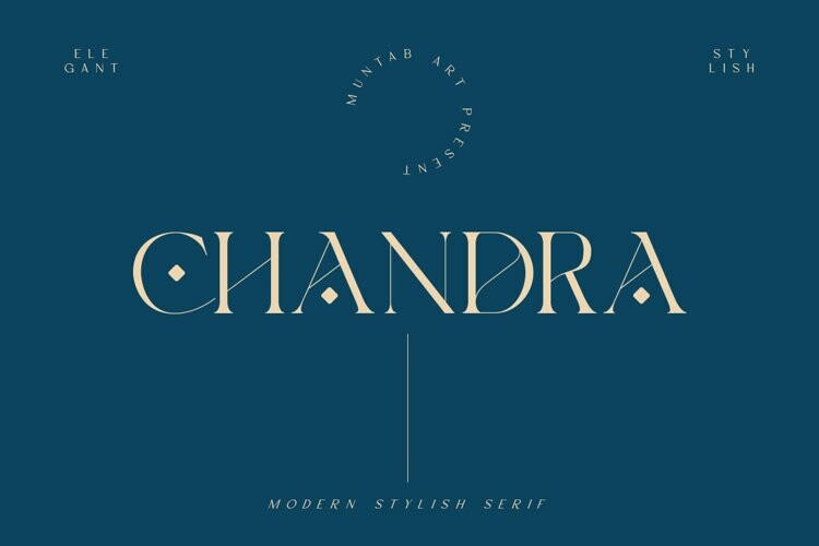 Chandra | Modern Stylish - Free Font