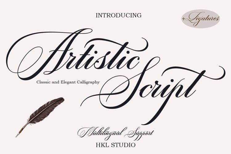 Artistic Script Font - Free Font