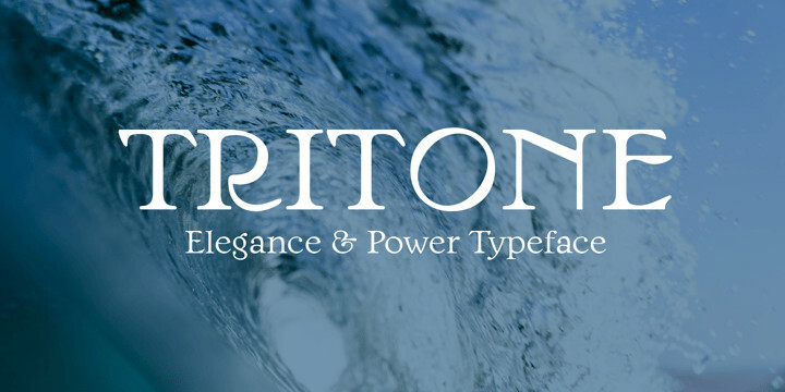 Tritone Font Family - Free Font